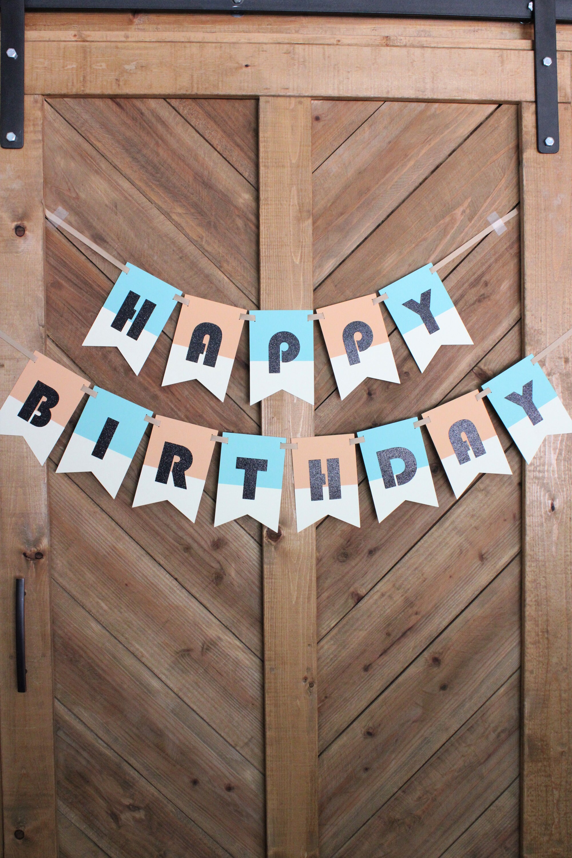Retro Happy Birthday Banner Retro Rainbow Birthday Party - Etsy