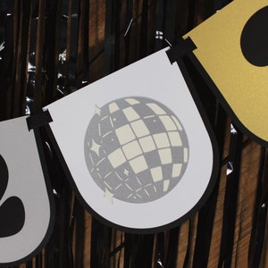 Happy New Year 2025 Banner, Disco Ball, Groovy New Years, New Year's ...