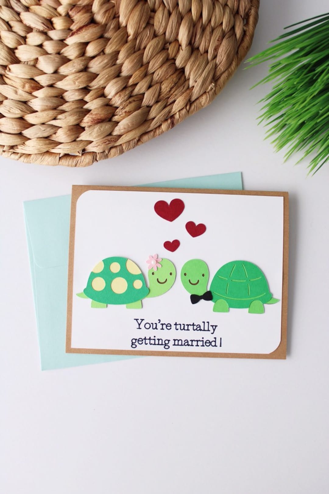 You're Turtally Getting Married...congratulations, Engagement Card ...