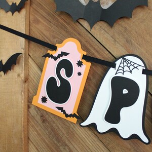 Spooky Halloween Banner & Bats: Halloween Party Decor - Etsy