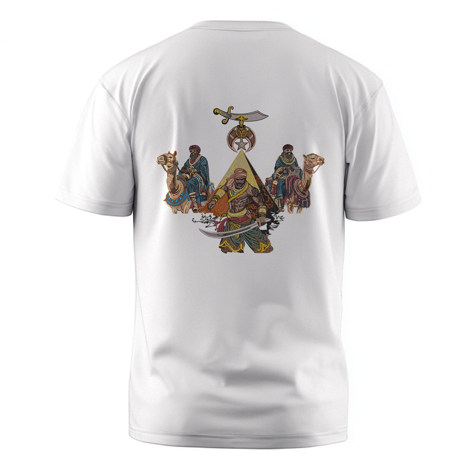 Pharaoh Embroidery Design: Ancient Egypt Masonic Art (digital Download ...