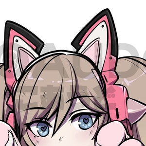 Tekken Lucky Chole Peeker Sticker Waterproof Vinyl - Etsy