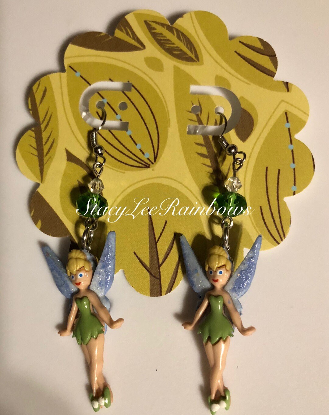 Disney Tinker Bell Earrings Disney Earings Jewellery Jewelry Cute ...