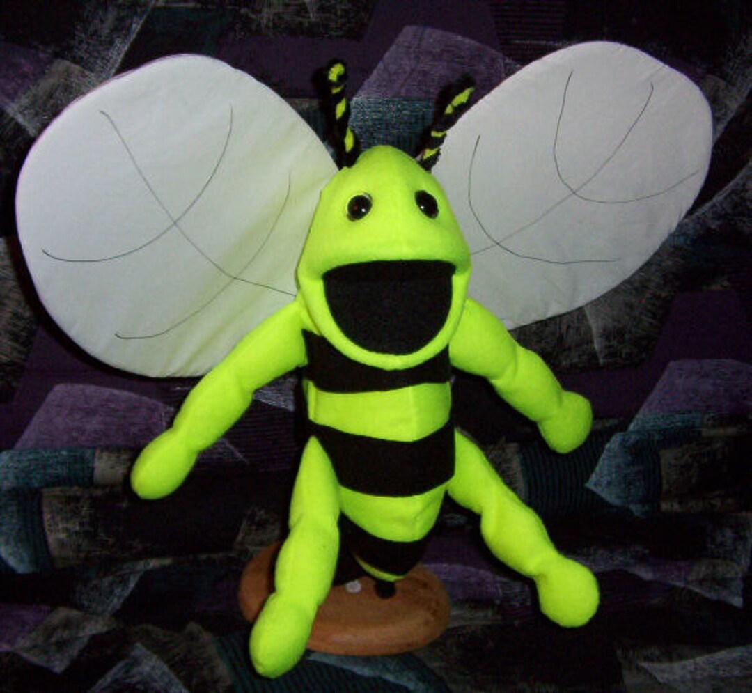 Blacklight Effective Bumblebee Walk-around Ventriloquist Puppet - Etsy