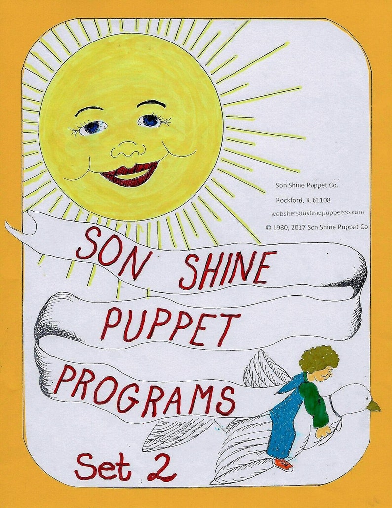 7 Modern Little People Puppets & 12 Programs - Etsy