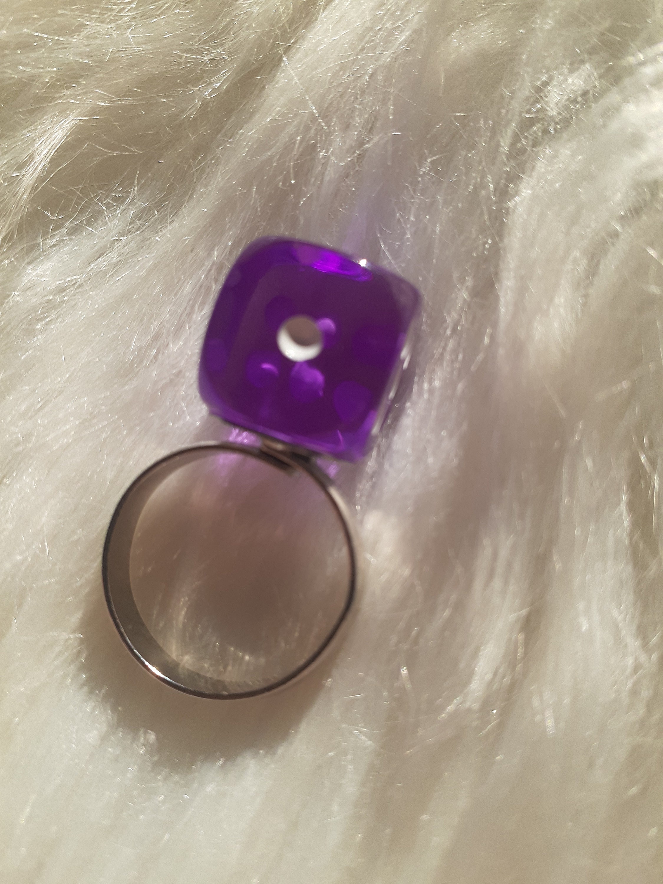 Adjustable Dice Ring - Etsy