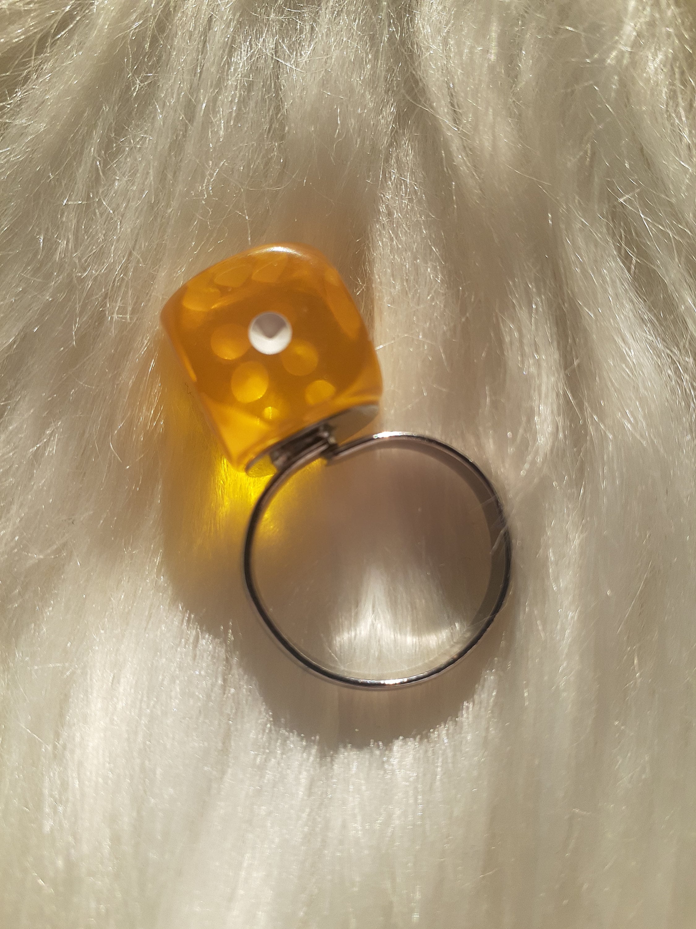 Adjustable Dice Ring - Etsy