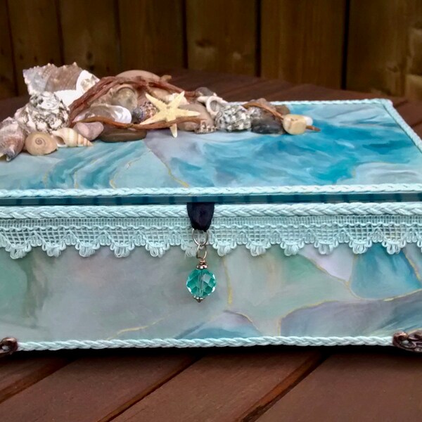 Seashell Jewelry Box - Etsy