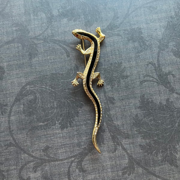 Salamander Brooch - Etsy