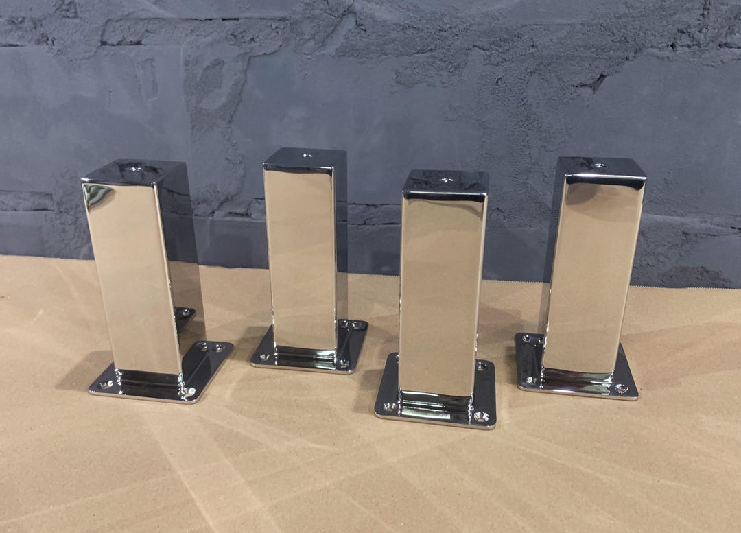 Modern Stainless Steel Legs Set for Dresser, Wardrobe, or Sofa ...
