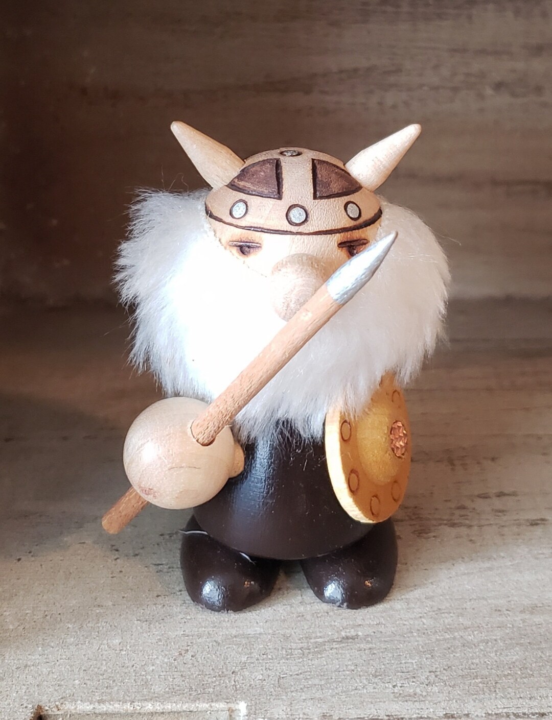Vintage Allan Fink Wooden Viking Figurine Sweden - Etsy