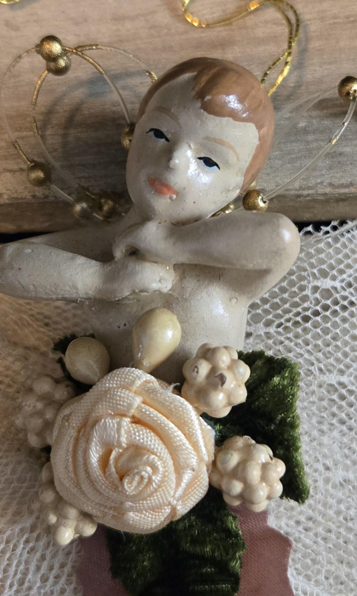 Vintage Louis Nichole Victorian Christmas Fairy Butterfly Wings ...