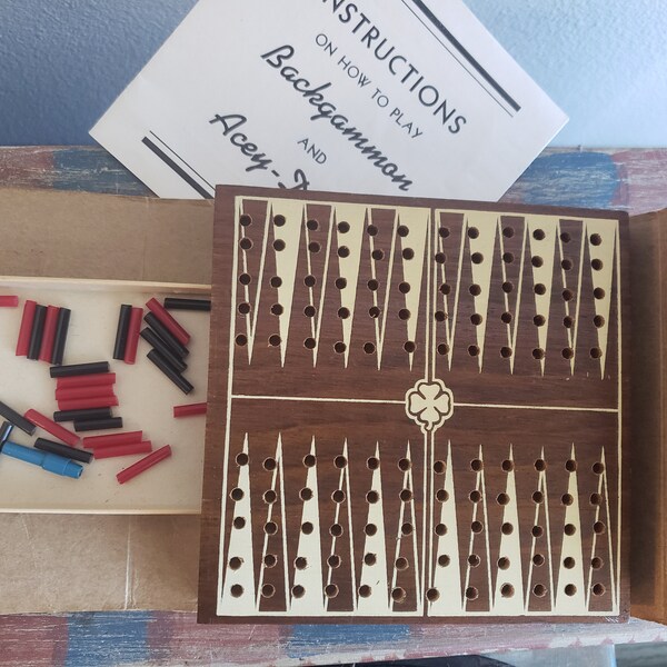 Travel Backgammon - Etsy