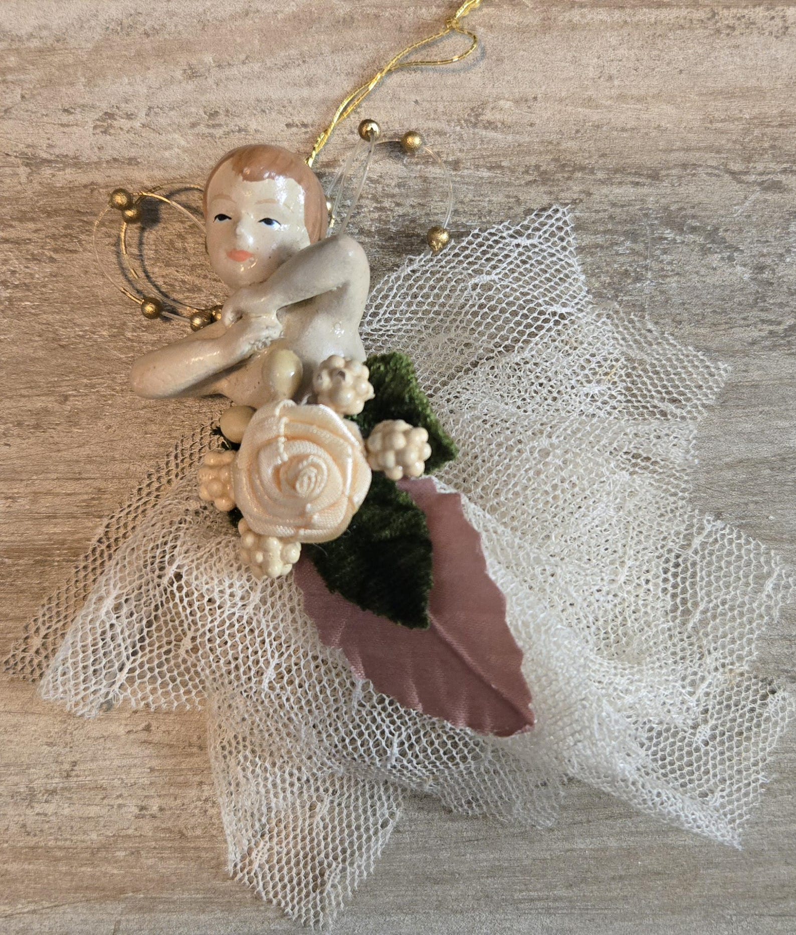 Vintage Louis Nichole Victorian Christmas Fairy Butterfly Wings ...