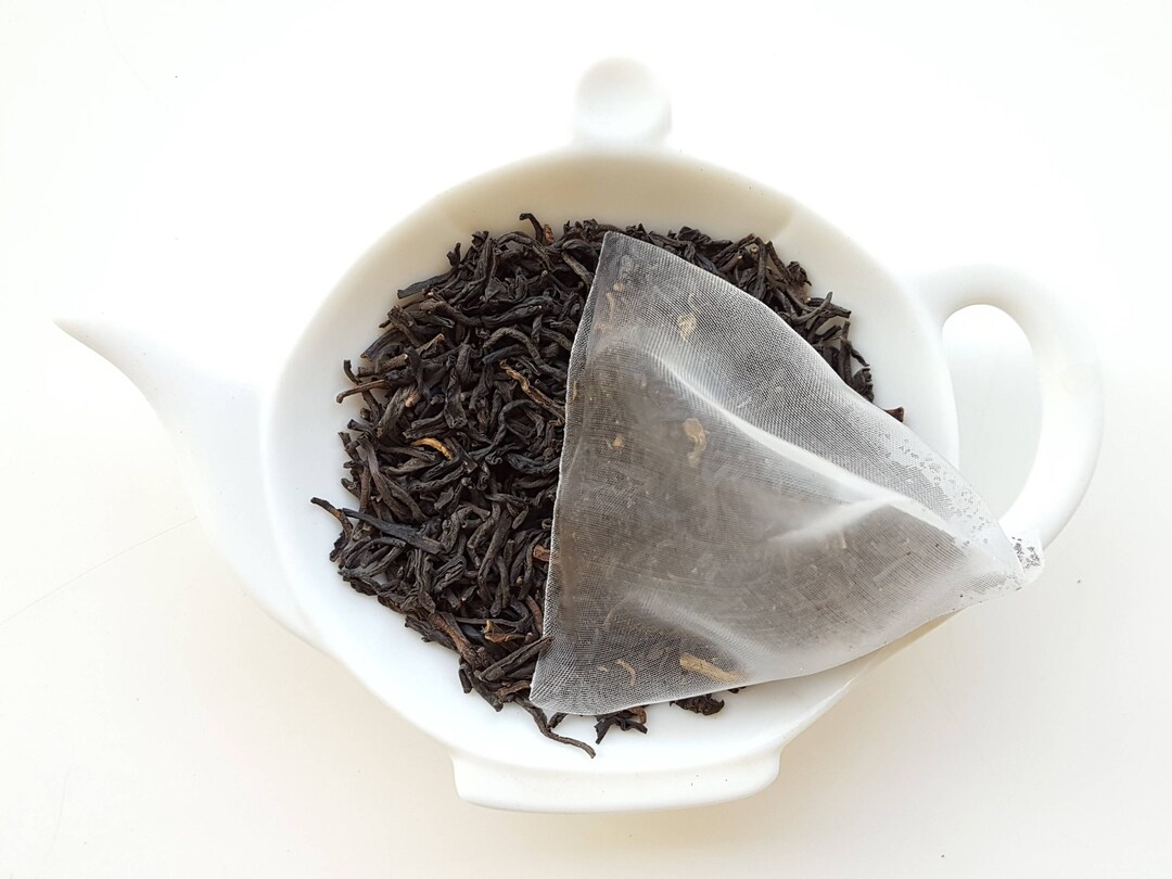 De-caf English Breakfast Tea in Pyramid Sachets (2 Tins) - Etsy