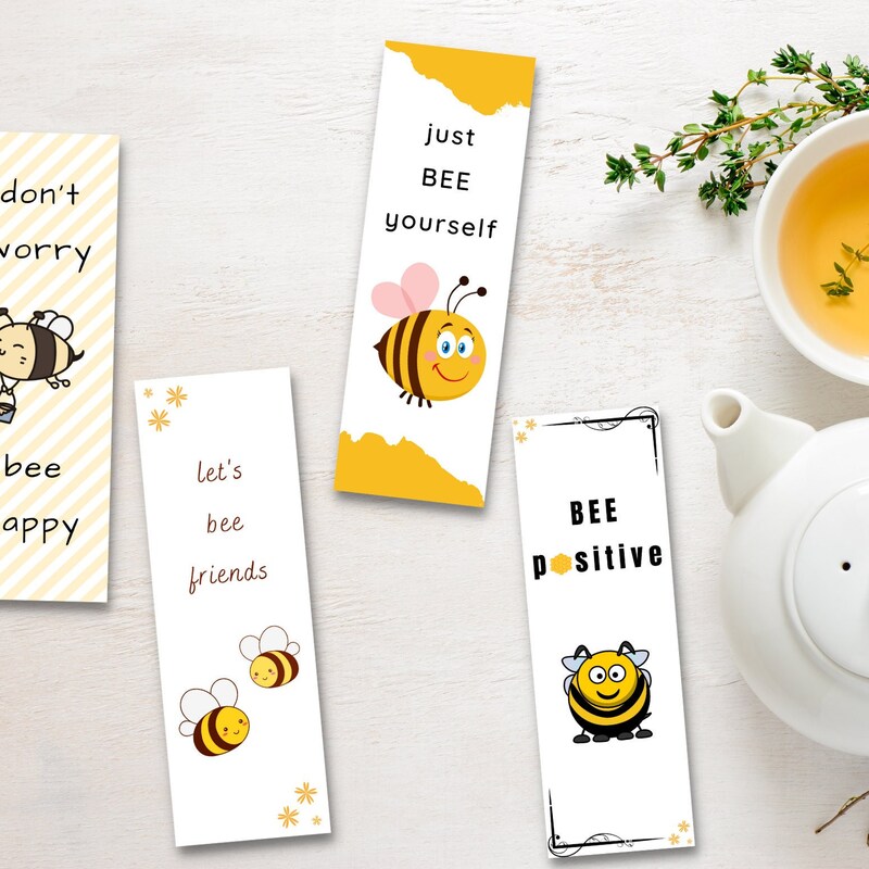 Bee Bookmark - Etsy