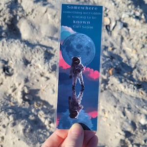 10 Space Bookmarks Laminated Summer Quotes Planet Solar System Earth ...