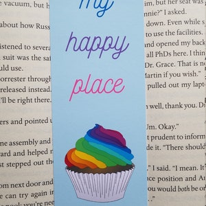 Cupcake Bookmarks Printable Set of 4 Food Dessert | Etsy