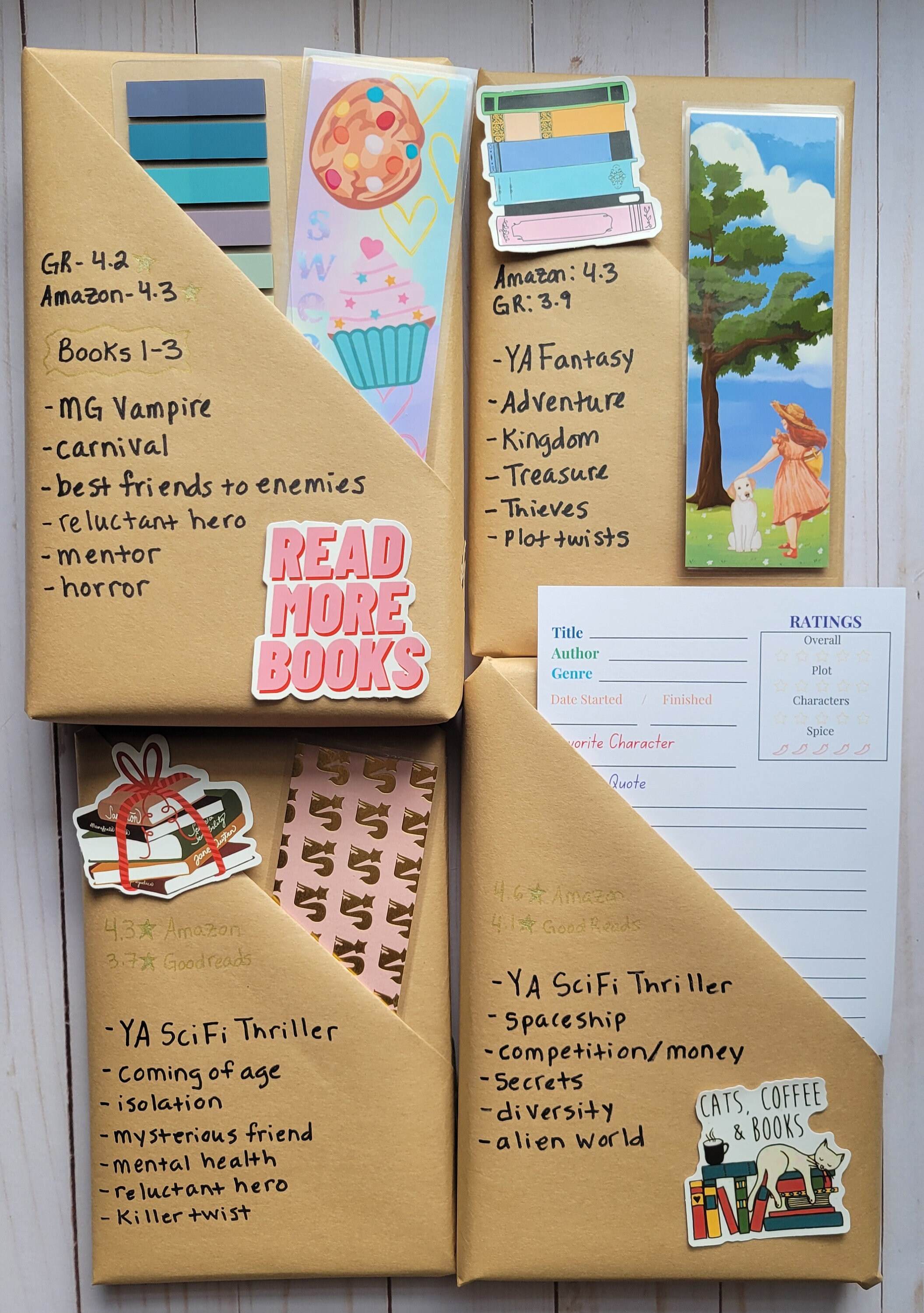 Blind Date With a Book Bookmarks Booktok Booklover Review Fantasy ...