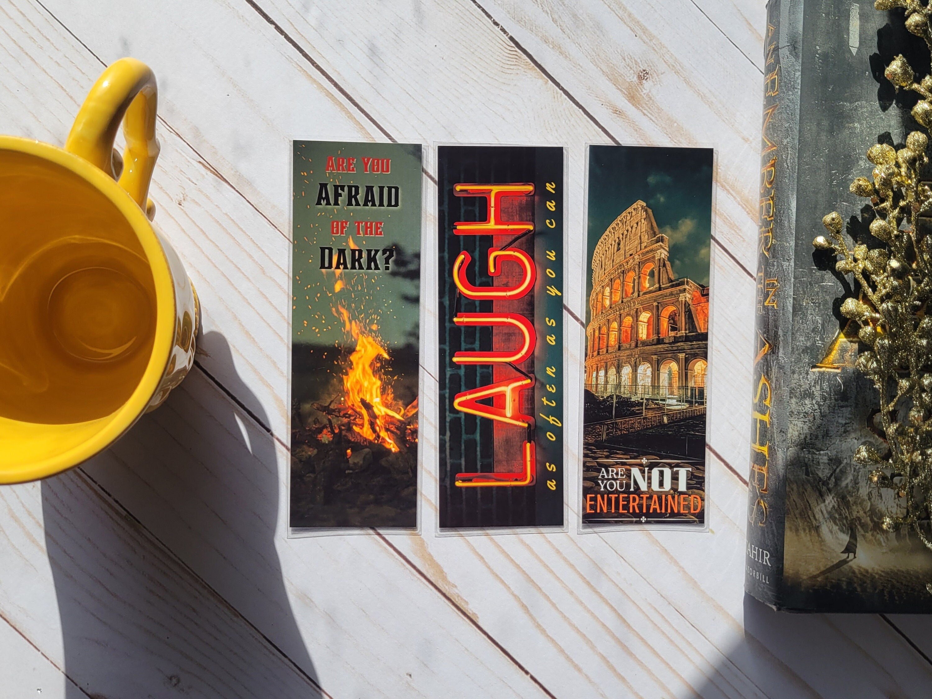 Laminated Quote Bookmarks Reader Laugh Nostalgia 90s - Etsy