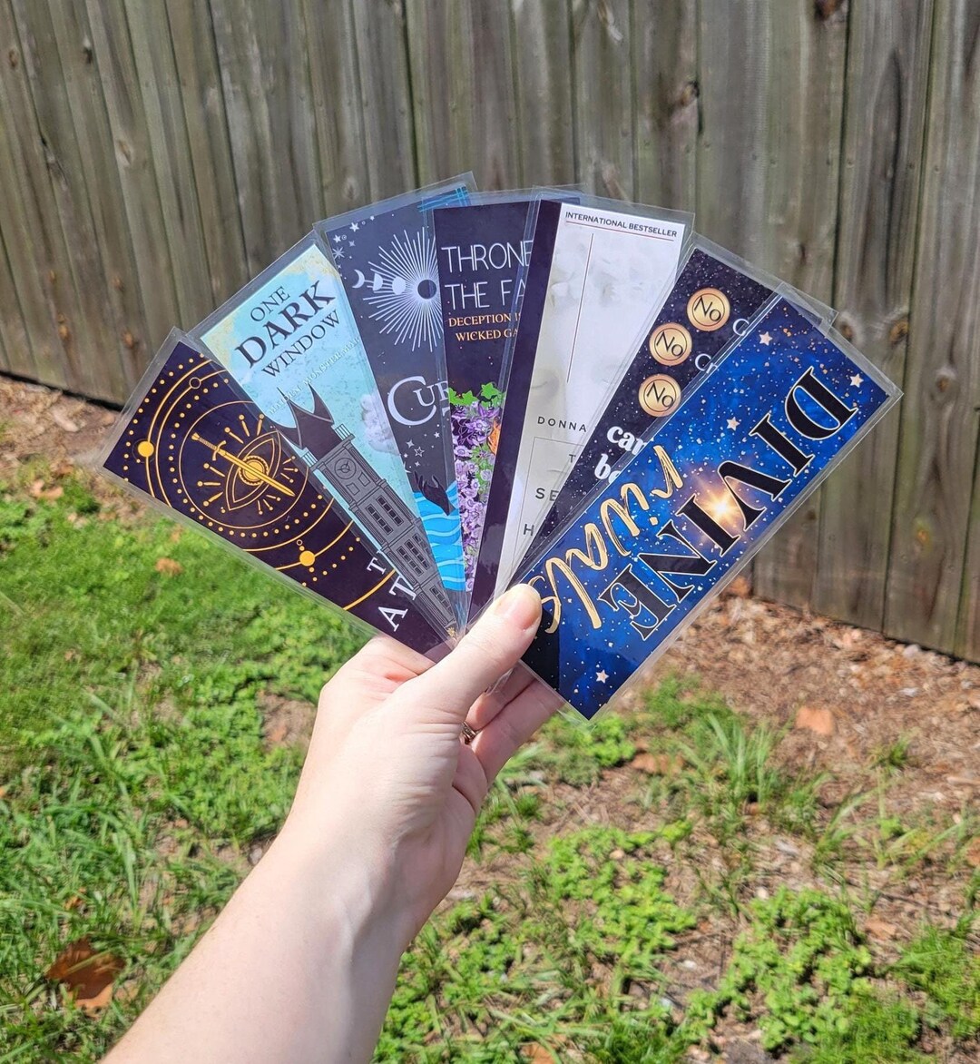 Book Cover Art Bookmarks Atlas Six Secret History Divine Rivals Curious ...