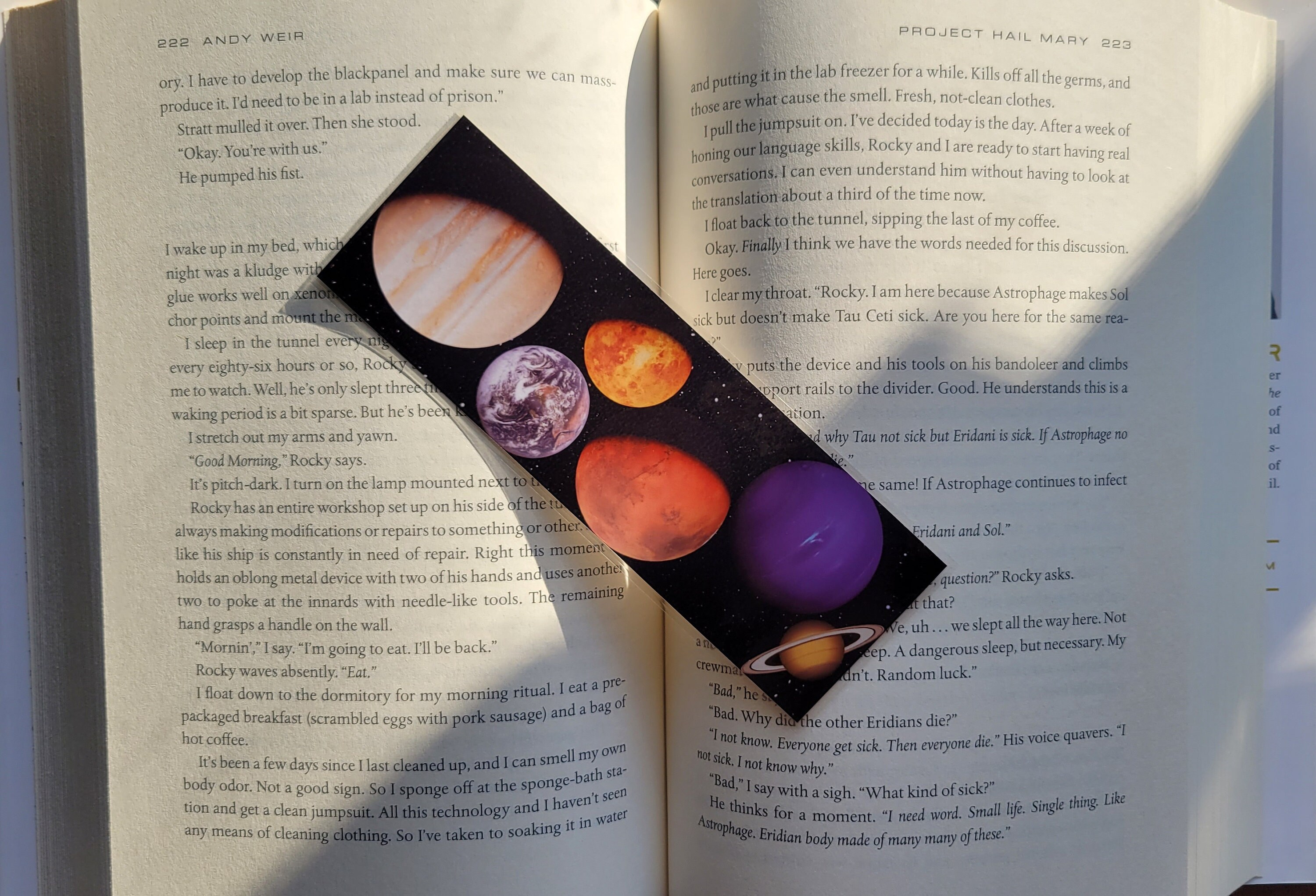 Laminated Space Bookmarks Quotes Planet Solar System Earth Science ...
