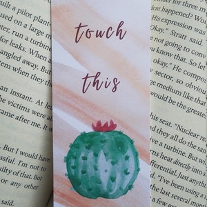 Cactus Bookmarks - Set of 4 - Printable - Summer- Gift - Readers ...