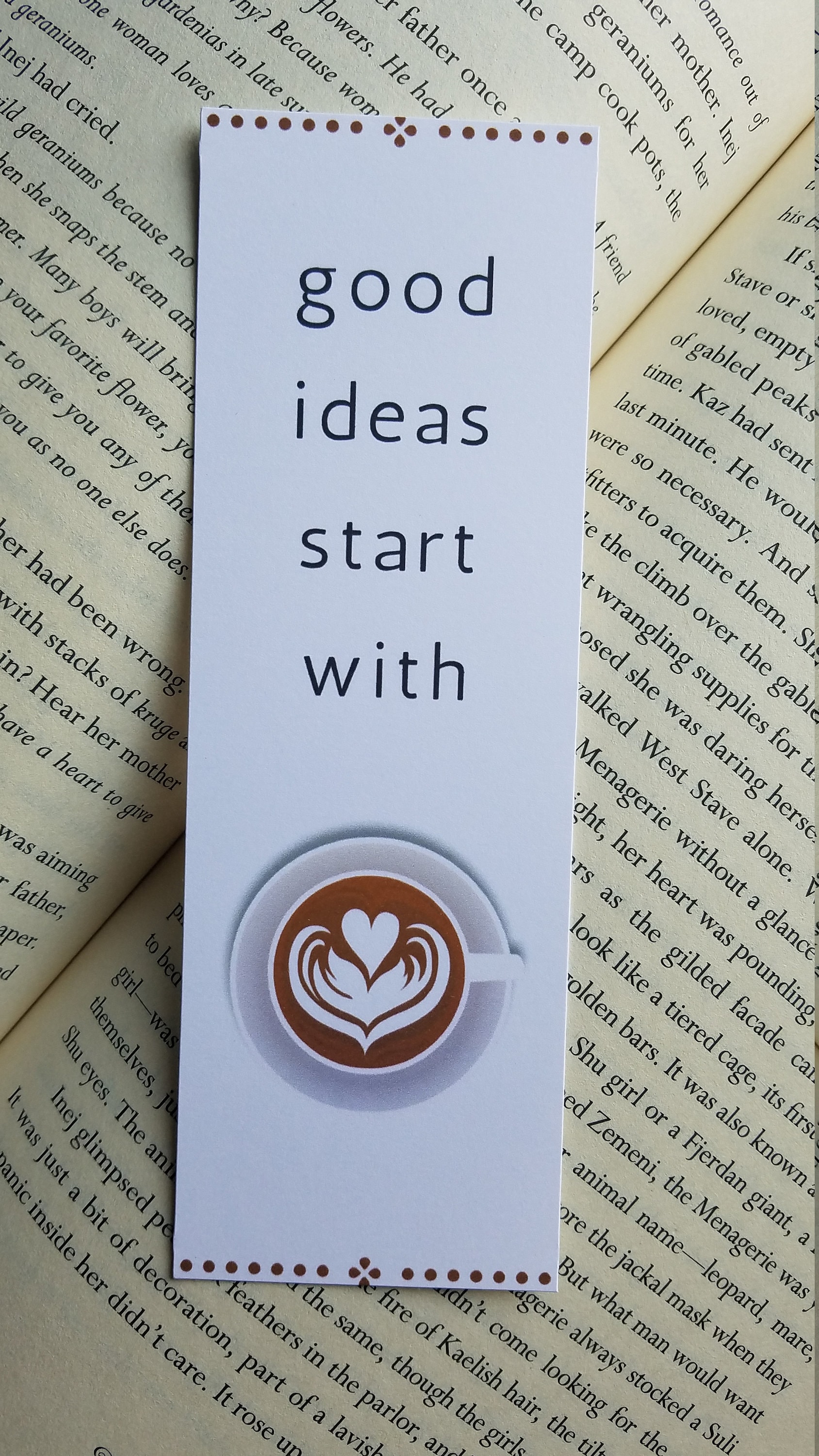 Coffee Bookmarks Printable Quotes Set of 4 - Etsy