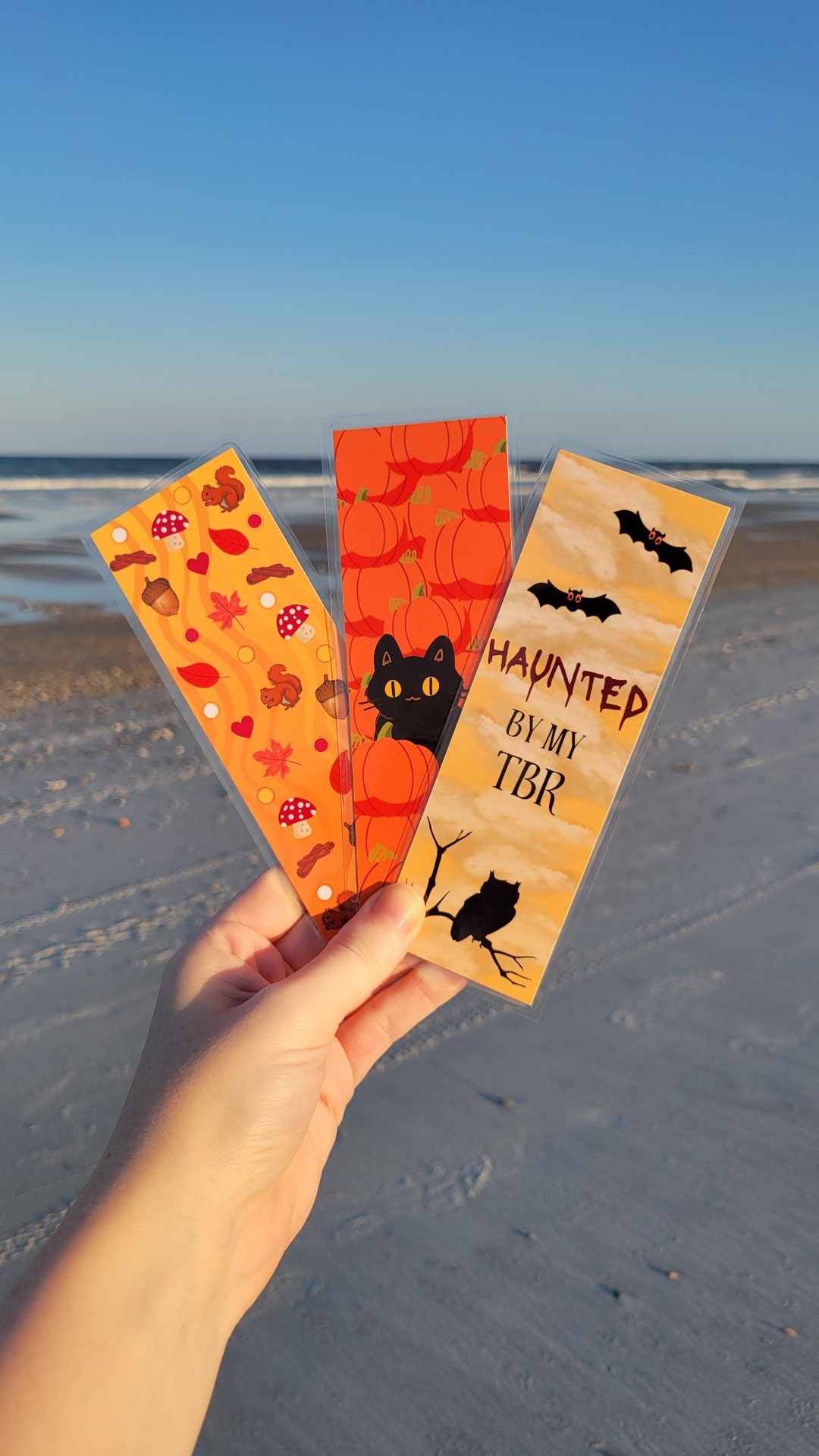 Cute Halloween Fall Bookmark | Autumn Animal Nature Reader | Spooky ...