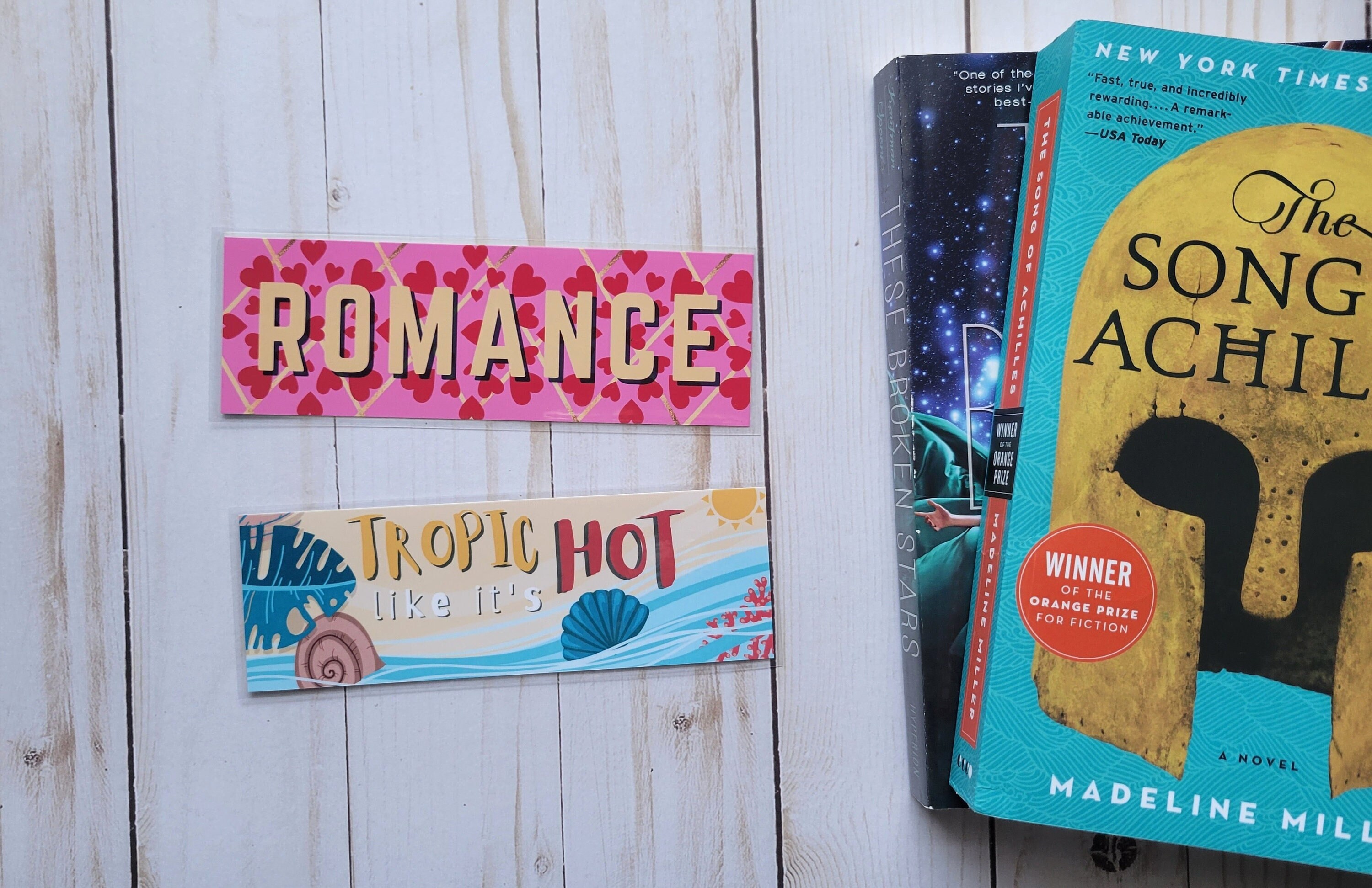 NEW Laminated Hot Romance Bookmarks Love Romantic Booklover Bookish ...