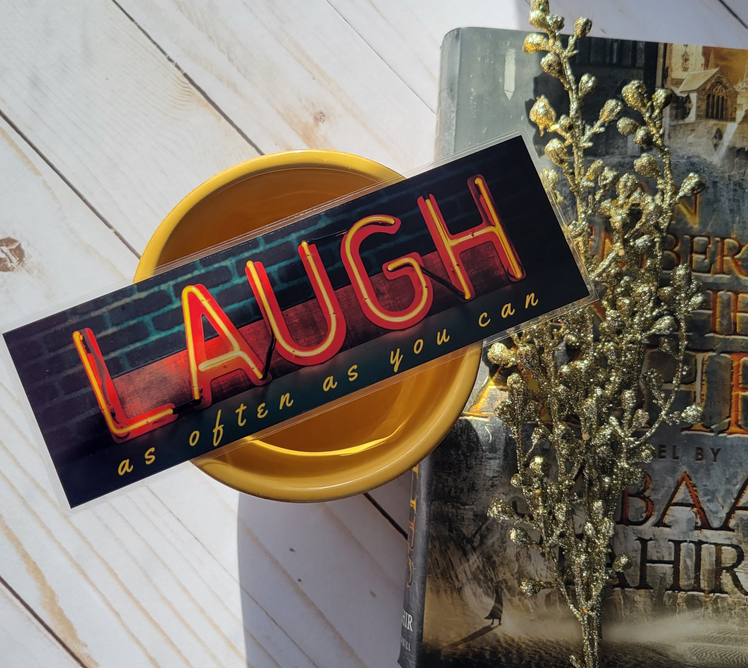 Laminated Quote Bookmarks Reader Laugh Nostalgia 90s - Etsy