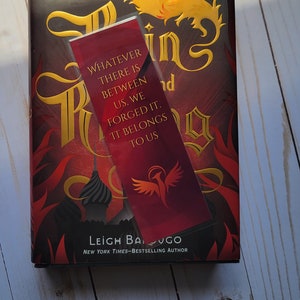Leigh Bardugo Novel Quote Bookmarks • Ninth House • Ruin and Rising ...
