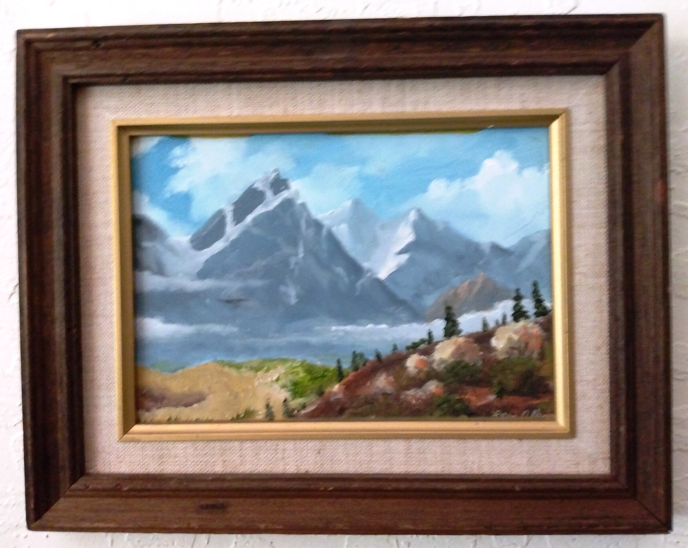 Spring Thaw Oil Painting Signed - Etsy UK