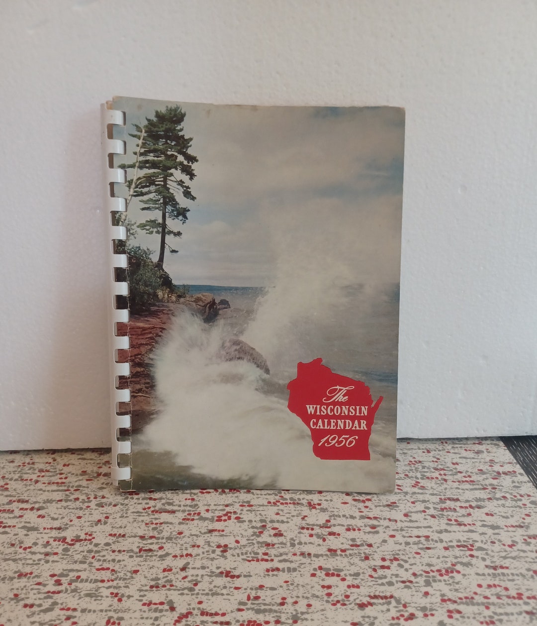 1956 Wisconsin Calendar Book With Wisconsin Pictures. State Historical ...