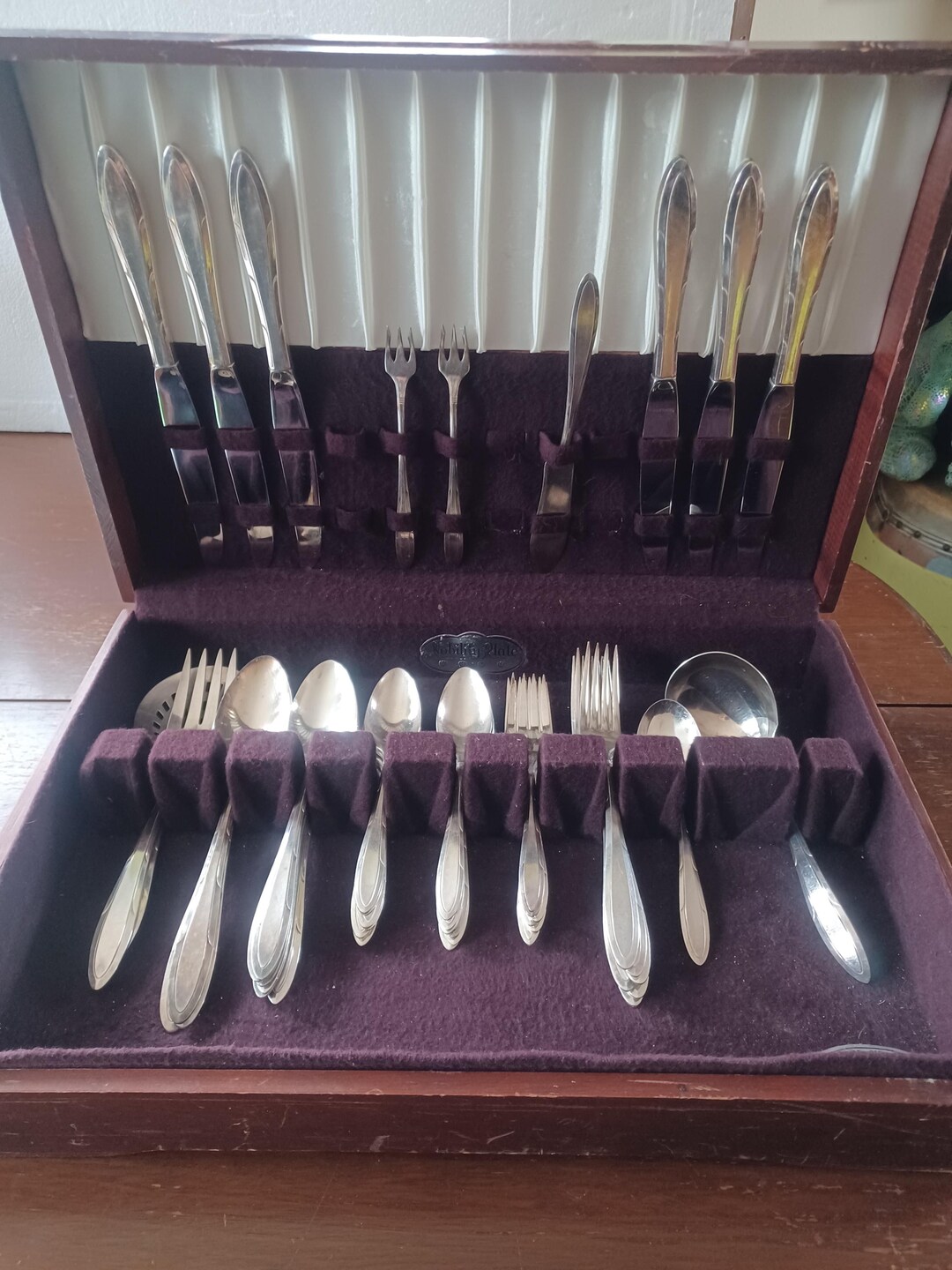 Nobility Plate Silverplate Flatware. Reverie Pattern - Etsy