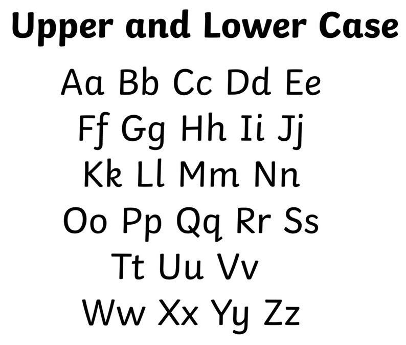 Upper And Lower Case Or Capital Cursive Font Alphabet Etsy Upper And Lower Case Or Capital Cursive Font Alphabet Etsy