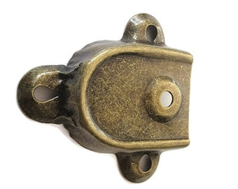 Trunk Handle End Cap Antique Fish Scale Stamped Steel Cap Style Trunk ...