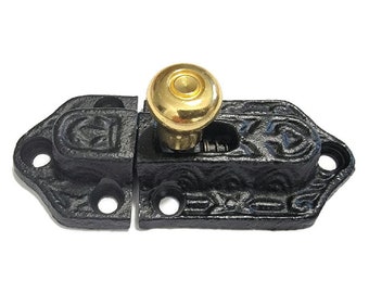 Cabinet Latch Victorian Style Flush Mount CABINET LATCH | Etsy