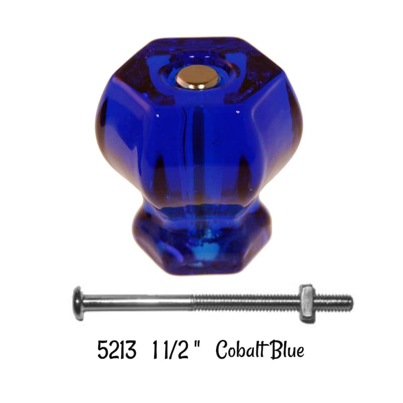 Blue Cabinet Knobs - Etsy