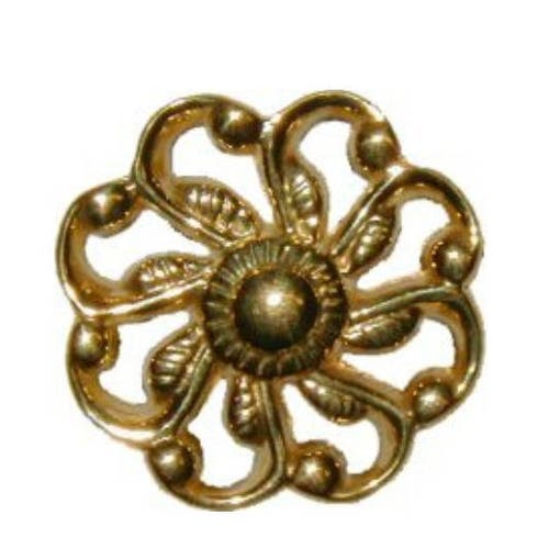 Brass Knob Victorian Style Cast Brass Knob Victorian Knobs - Etsy