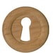 Wooden Key Hole Cover- Victorian Walnut and Oak Small Round KEYHOLE ...
