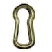 Key Hole Cover Stamped Brass OVAL KEYHOLE INSERT - Etsy