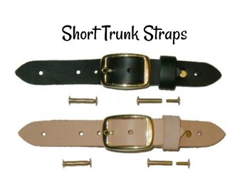 Leather trunk strap | Etsy