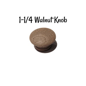 Walnut Knobs - Walnut Furniture Knobs Pulls - Furniture Knob Walnut ...