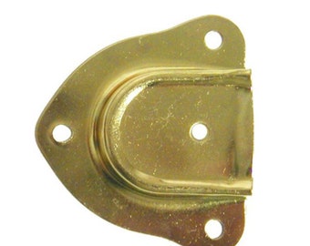 Trunk Handle End Cap Antique Fish Scale Stamped Steel Cap Style Trunk ...