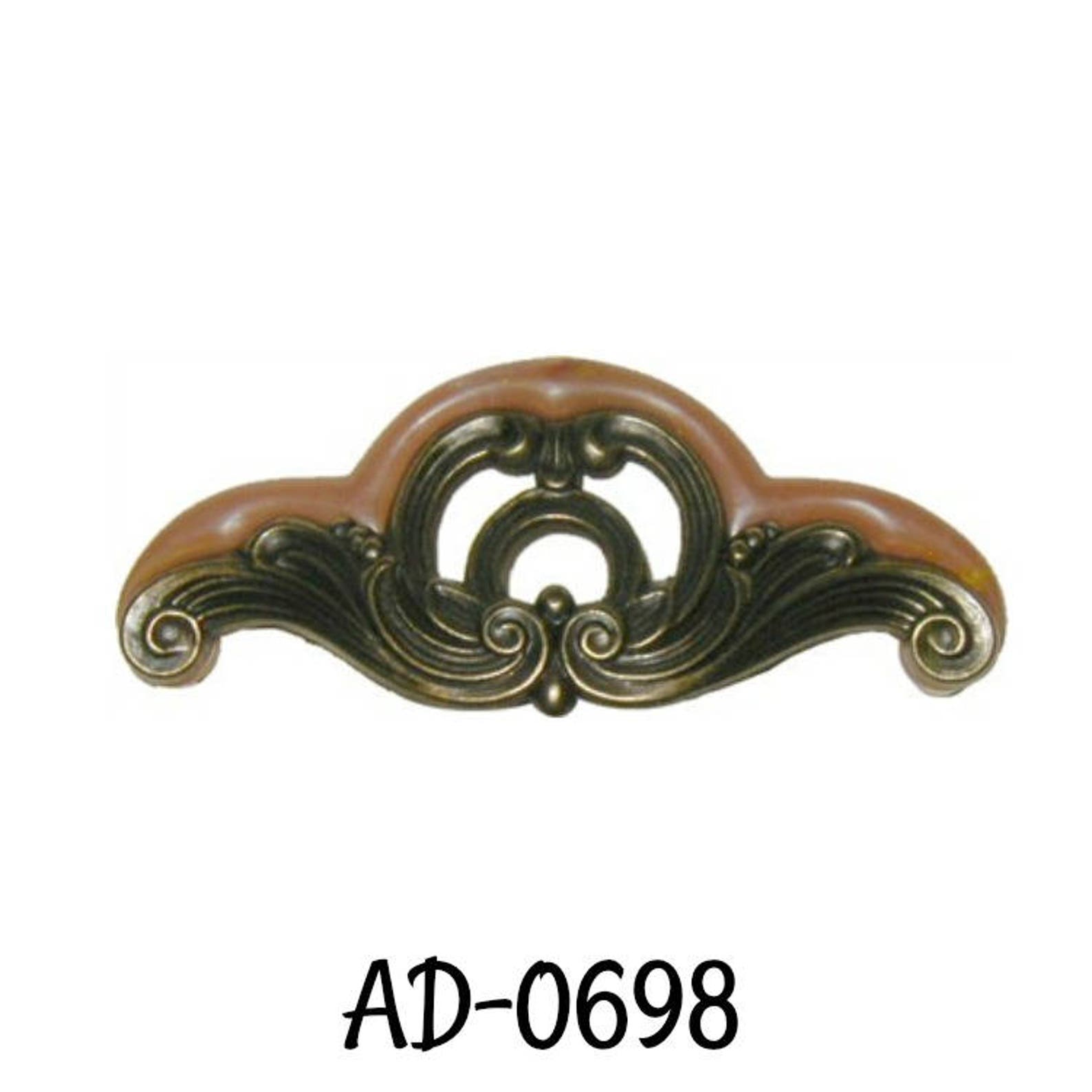 Art Deco Drawer Pull- Waterfall Style Drawer Pull- Bakelite 5-3/16"wide ...