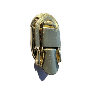 Trunk Latch - Small Flush Mount Trunk Drawbolt Latch - Bright Brass ...
