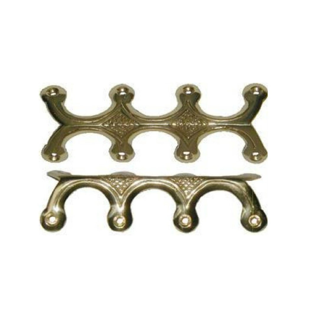 Trunk Edge Clamp - Solid Polished Brass TRUNK KNEE CLAMP - Etsy