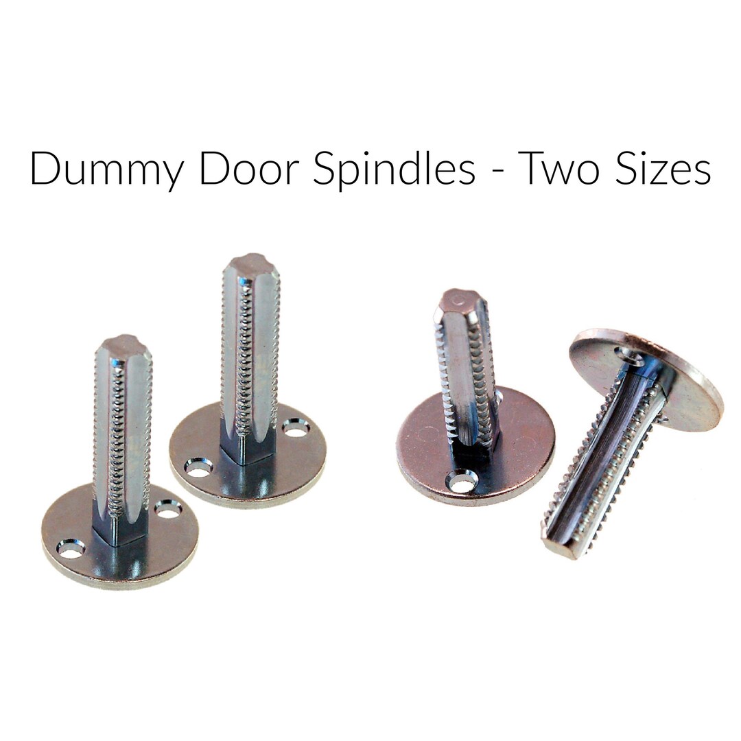 Dummy Spindles for Door Knobs. Steel. Zinc Plated. Sold by the Pair ...
