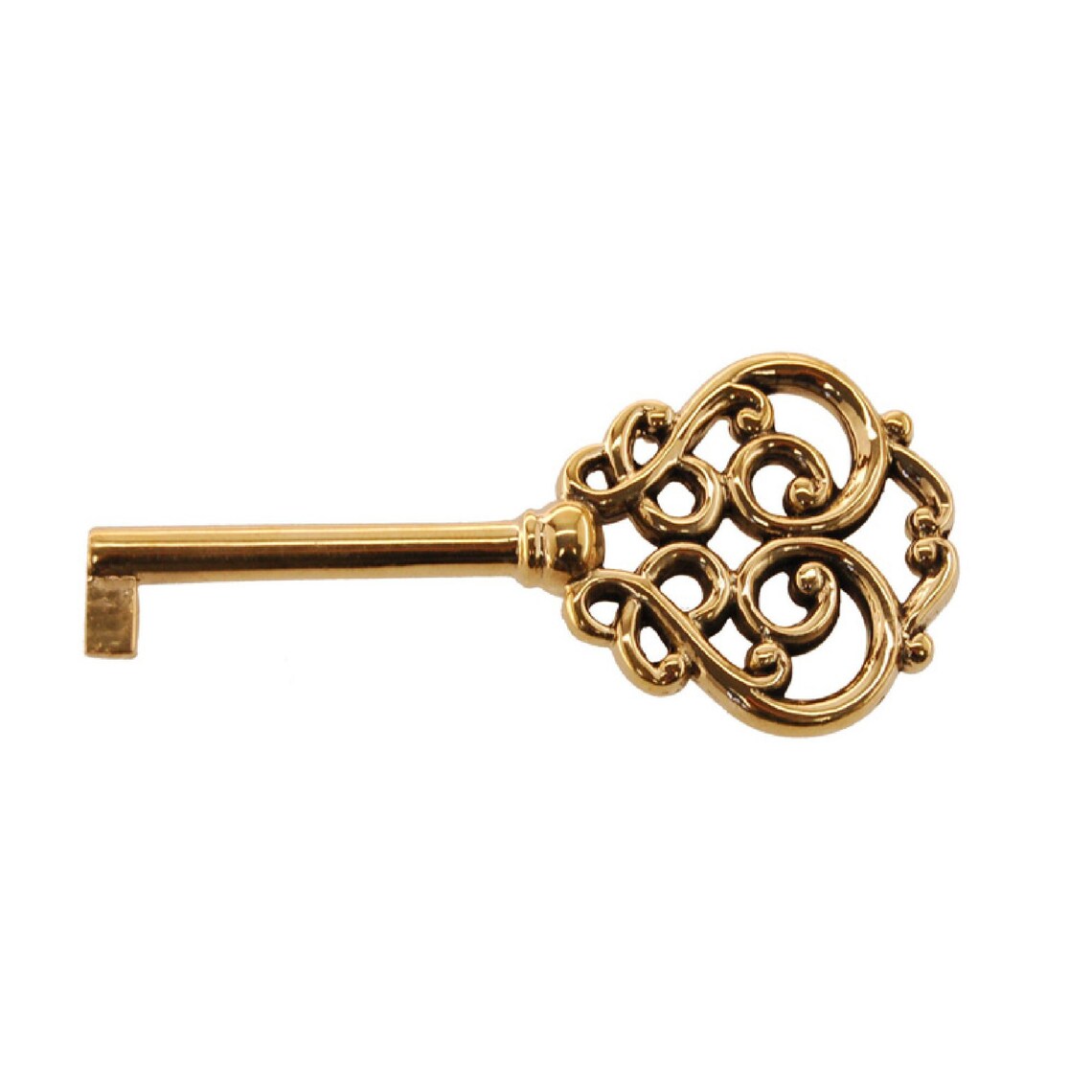 Decorative Key Cast Brass Key Vintage Style Skeleton Key - Etsy